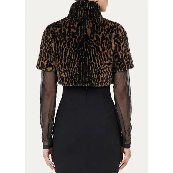 Gorski Reversible Select Shearling Bolero
