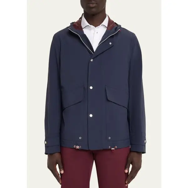 Brunello Cucinelli Hooded Water-resistant Jacket