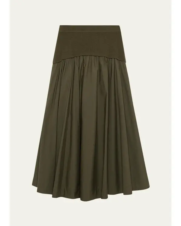 Simkhai Ovie Midi Skirt