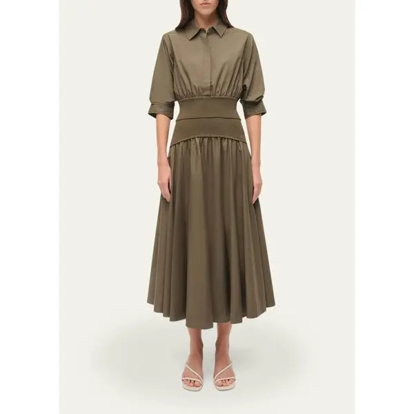 Simkhai Ovie Midi Skirt