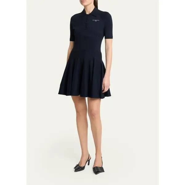 Givenchy A-line Short Polo Dress