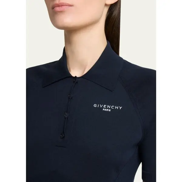 Givenchy A-line Short Polo Dress