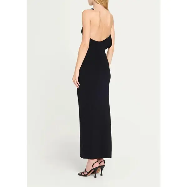 Christopher Esber Concave Wired One-shoulder Knit Dress