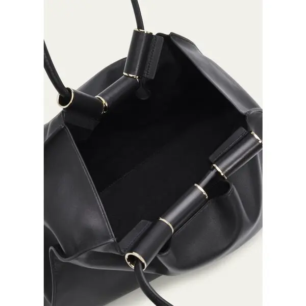 Giorgio Armani Medium Lamb Leather Shopper Tote Bag