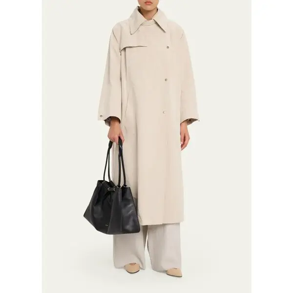 Giorgio Armani Medium Lamb Leather Shopper Tote Bag