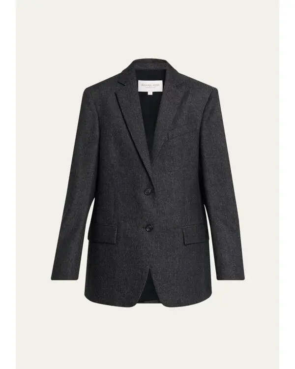 Michael Kors Nico Two-button Wool Blazer