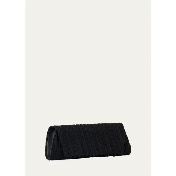 Akris Anouk Small Trapezoid Clutch Bag