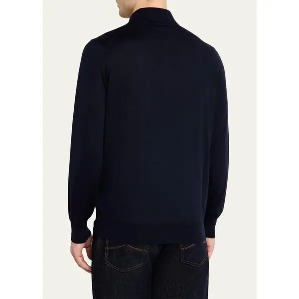 Brunello Cucinelli Cashmere Knit Polo Sweater
