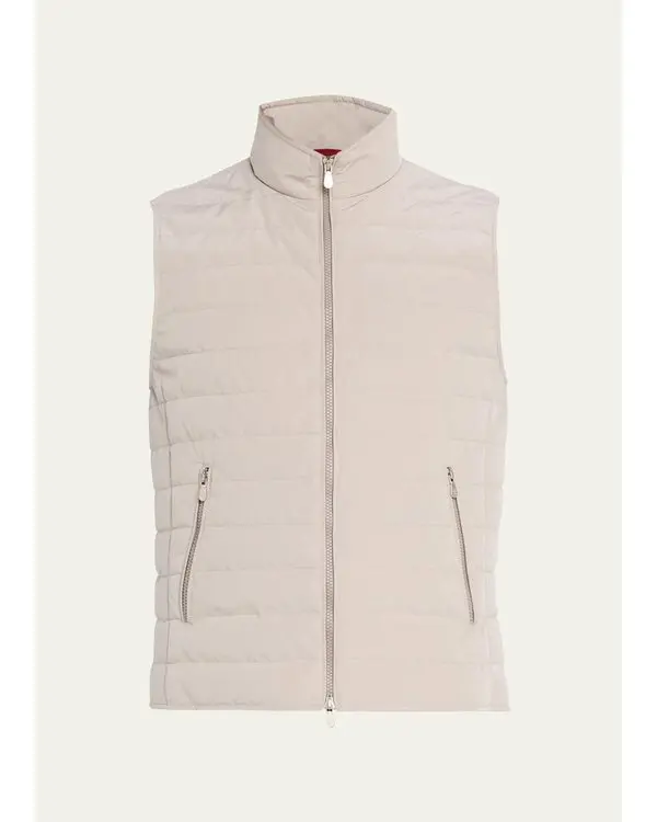 Brunello Cucinelli Bonded Nylon Down Vest