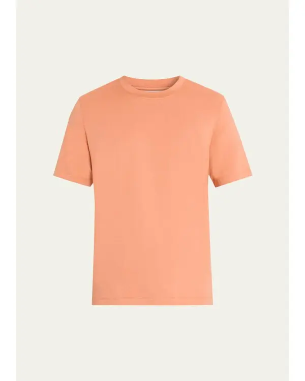 Brunello Cucinelli Solid Cotton Crewneck T-shirt