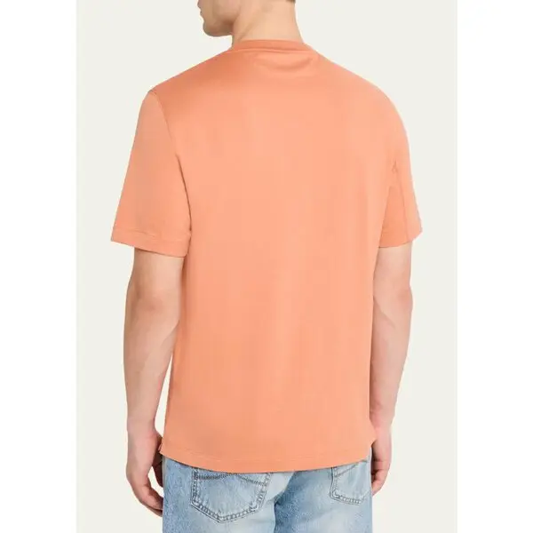 Brunello Cucinelli Solid Cotton Crewneck T-shirt