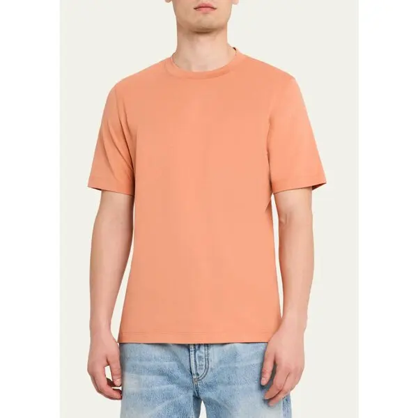Brunello Cucinelli Solid Cotton Crewneck T-shirt