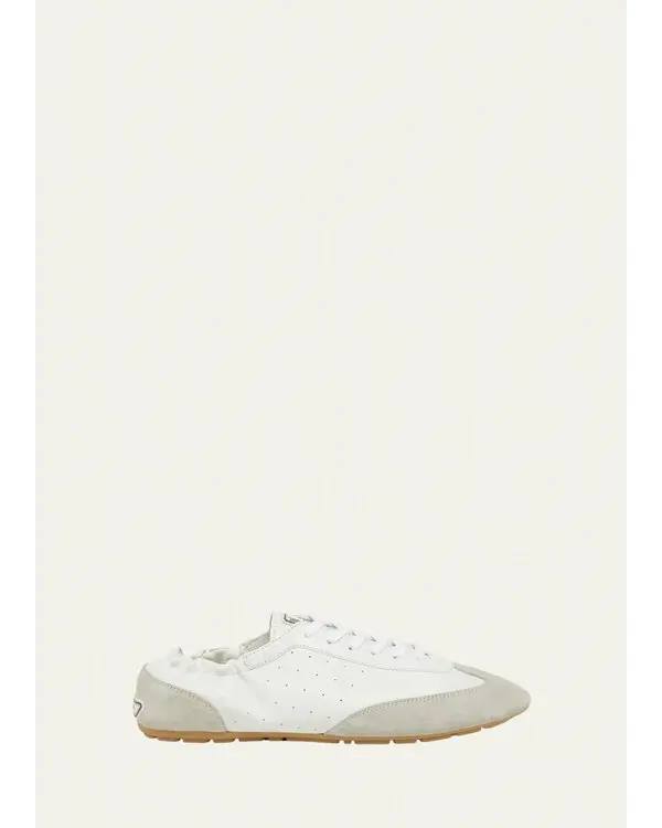 Saint Laurent Lewis Leather & Suede Sneakers