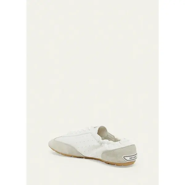Saint Laurent Lewis Leather & Suede Sneakers