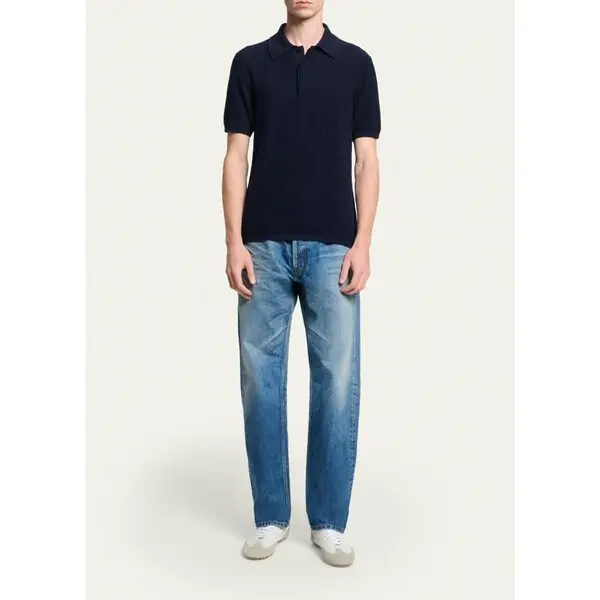 Saint Laurent Lewis Leather & Suede Sneakers