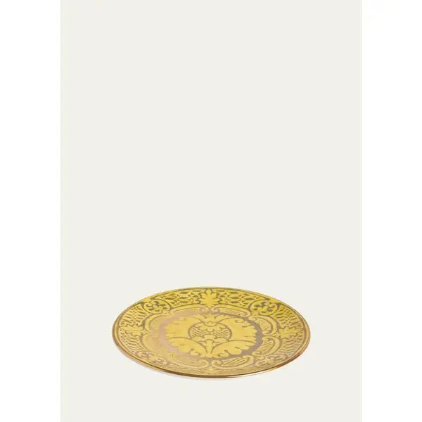 L'Objet X Fortuny Orsini Dessert Plate - Yellow