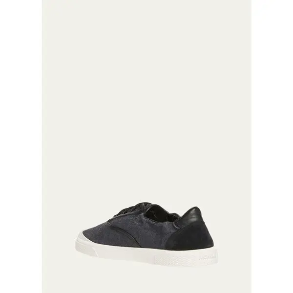 Moncler Vera Leisure Denim Low-top Sneakers