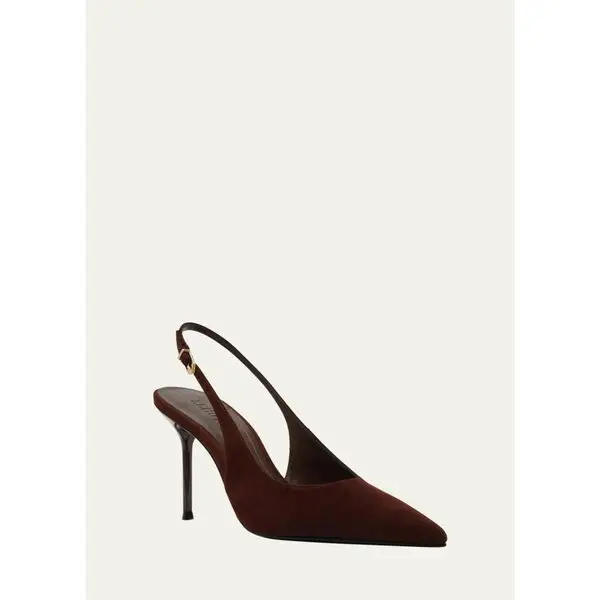 Schutz Alicia Suede Slingback Pumps