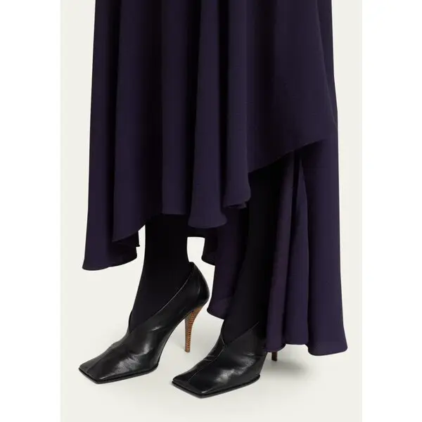 Alaïa 90mm Square-toe Leather Pumps