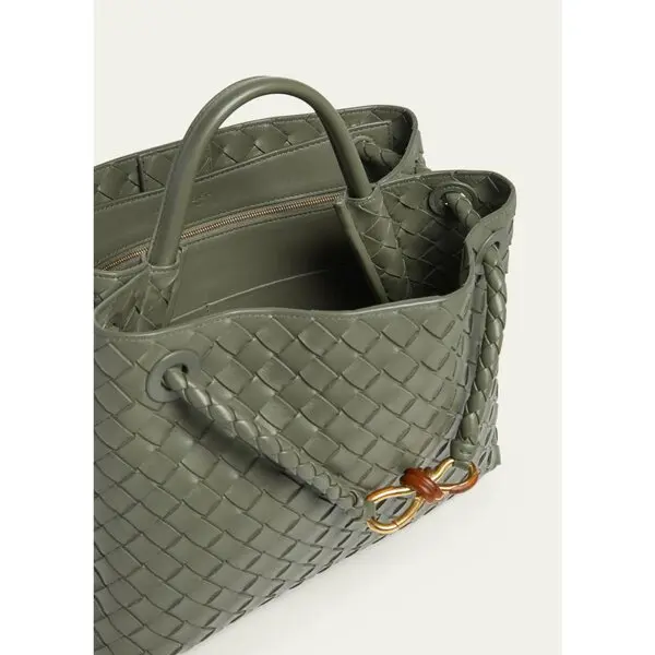 Bottega Veneta Andiamo Medium Nappa Leather Top-handle Bag