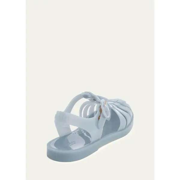 Gucci Gg Glossy Jelly Fisherman Sandals - Yellow