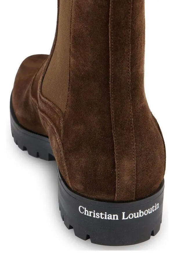 CHRISTIAN LOUBOUTIN Lug-sole Chelsea Boots