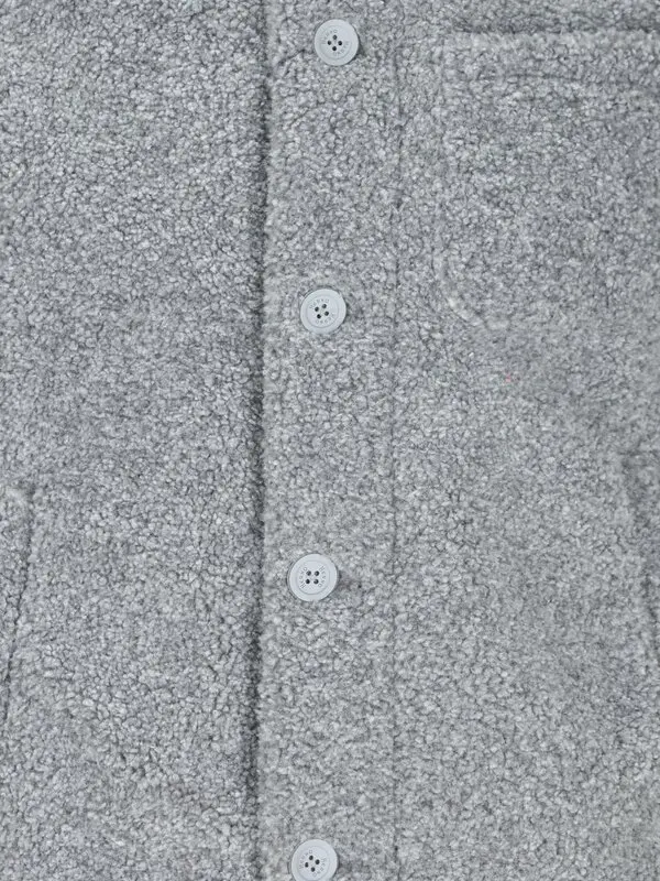 Herno Teddy Shacket Jacket - Gray