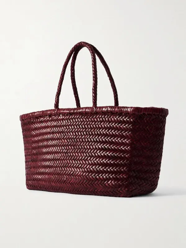 Dragon Diffusion Woven Leather Tote