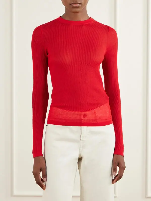 ANINE BING Ribbed Sweater