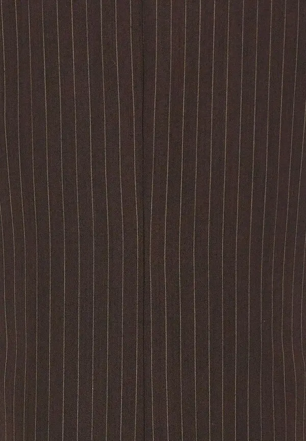 Marella Ranghi Pinstriped Vest