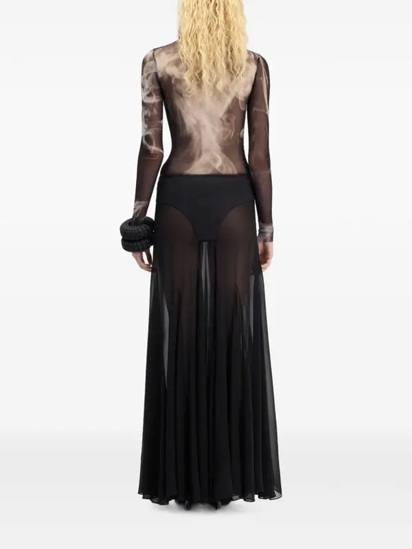 JEAN PAUL GAULTIER Sheer Skirt