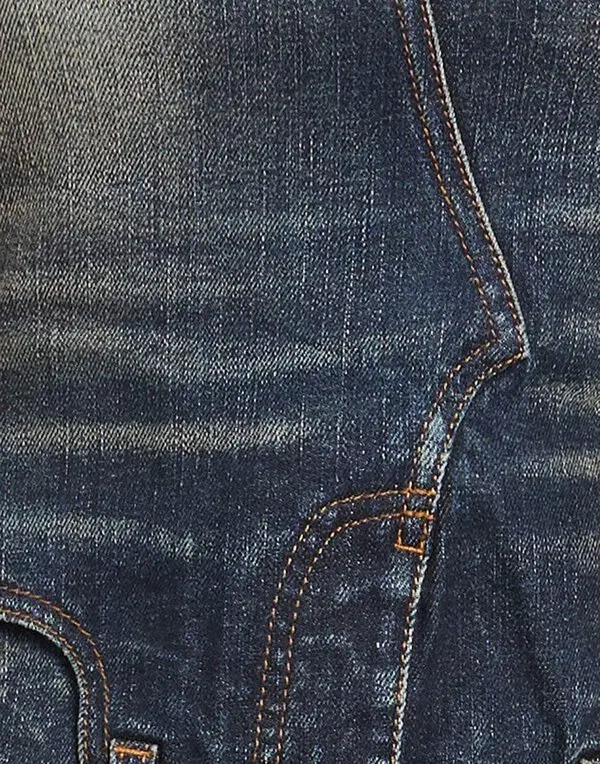 Balenciaga Two-tone Gradient Denim Jacket