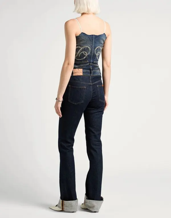 Balenciaga Two-tone Gradient Denim Jacket