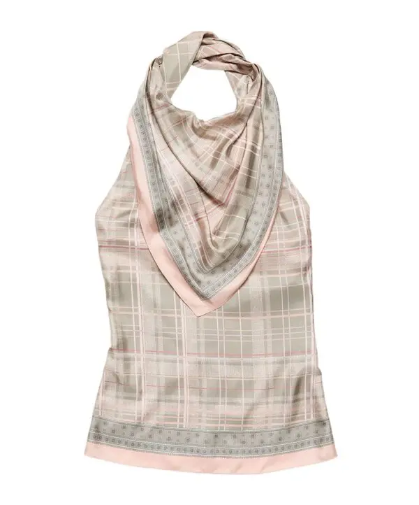 Acne Studios Silk Blouse With Scarf