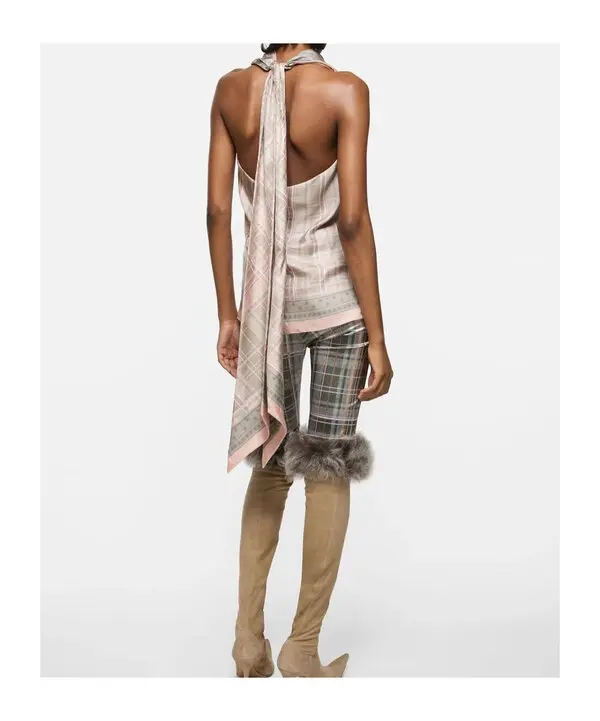 Acne Studios Silk Blouse With Scarf