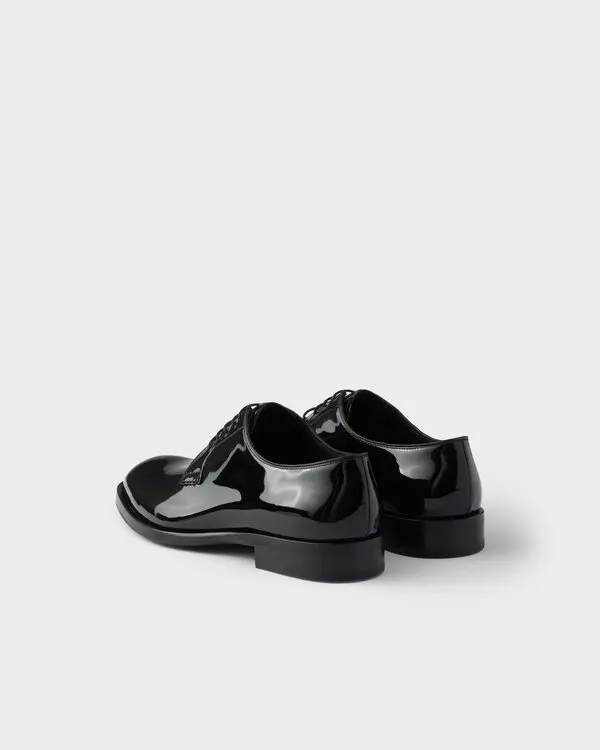 Prada Patent-leather Derby Shoes
