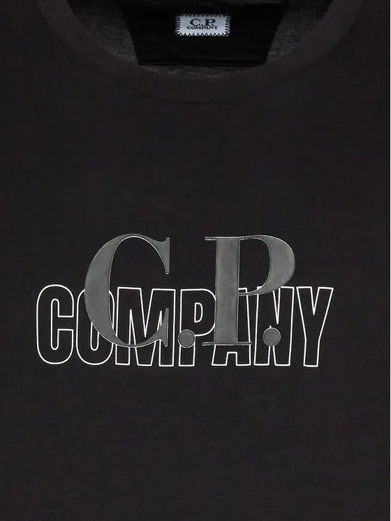 C.P. COMPANY Logo-print Short-sleeve T-shirt