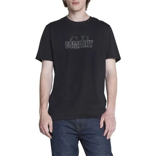 C.P. COMPANY Logo-print Short-sleeve T-shirt