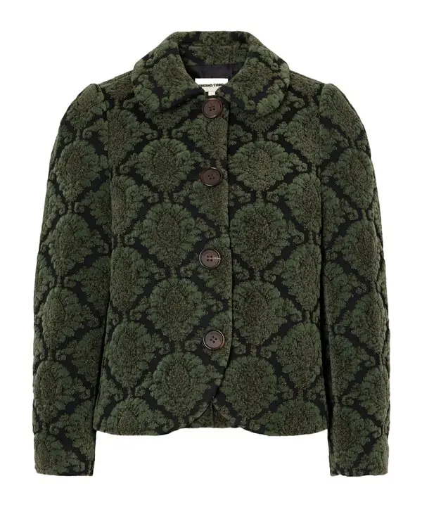 SHUSHU/TONG Pile-jacquard Jacket