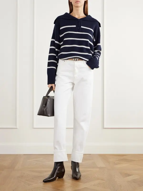 FRAME Mid-rise Straight-leg Jeans