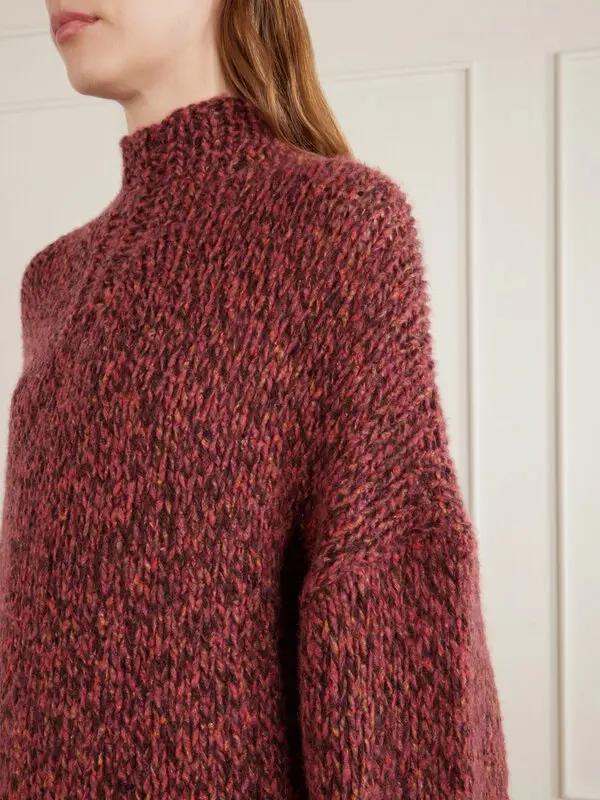 Khaite Turtleneck Sweater - Red