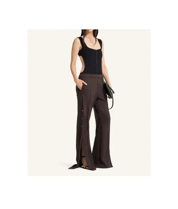 COURREGES Cut-out Zip-up Bodysuit