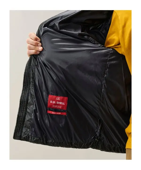 C.P. COMPANY Dd Shell Lens Hooded Down Jacket