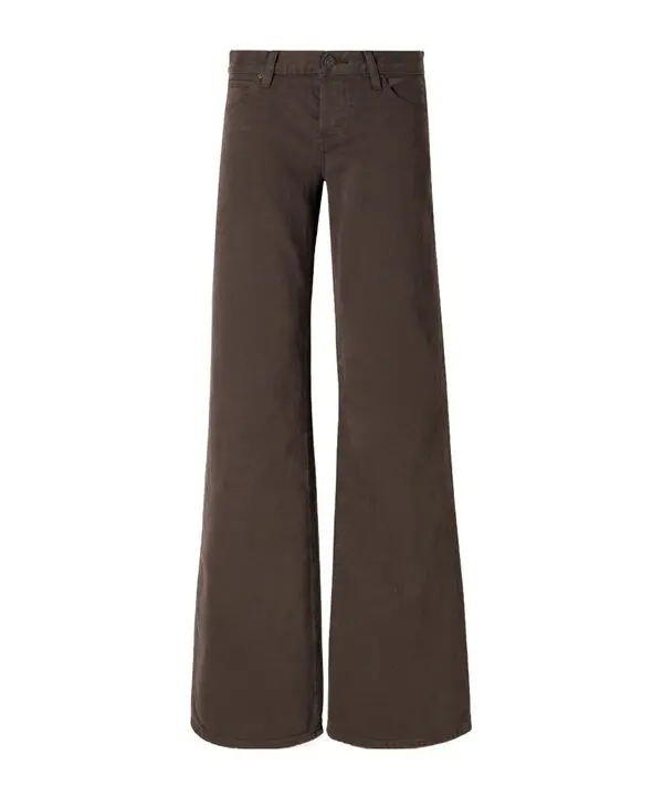 FRAME Low-rise Wide-leg Jeans