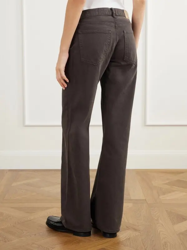 FRAME Low-rise Wide-leg Jeans
