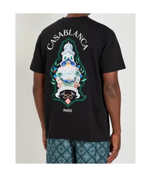 Casablanca Casa Hotel Graphic Short-sleeve T-shirt