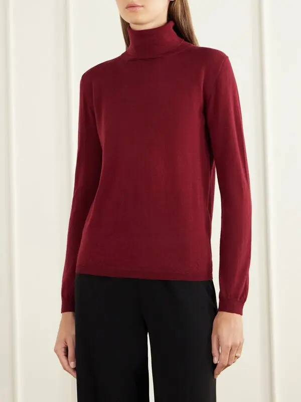 Giuliva Heritage Wool Turtleneck Sweater