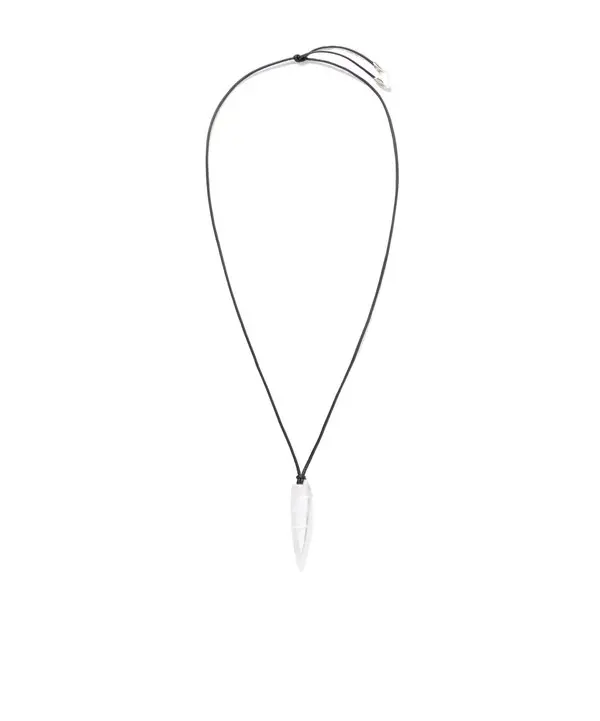 SOPHIE BUHAI Silver, Quartz And Cord Necklace - No