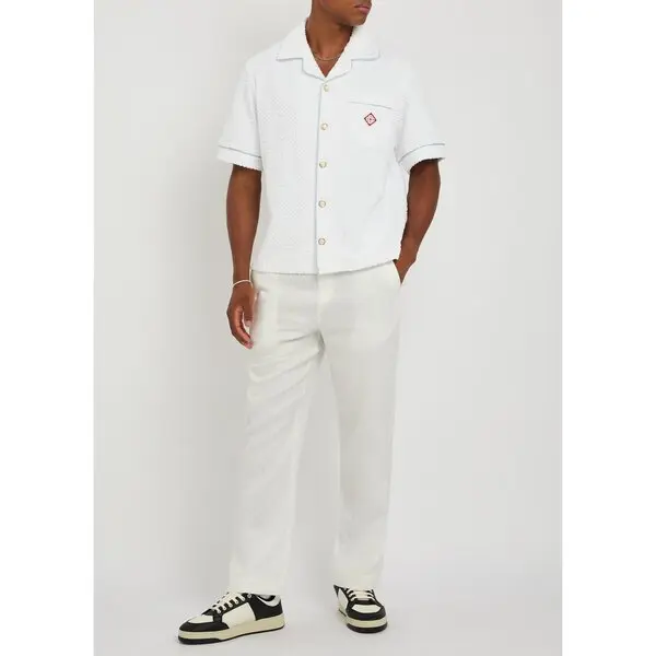 Casablanca Casa Towelling Monogram Shirt