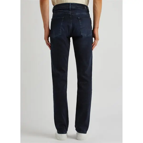 7 For All Mankind Logo Jeans - Deep Blue